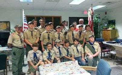 Troop 90 heads to summer camp