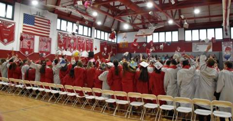 High Point Regional High School graduation photos