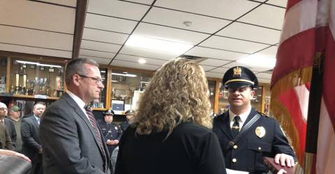 New police chief sworn in
