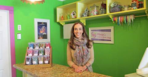 Newton candy store is a cornucopia of colors and confections