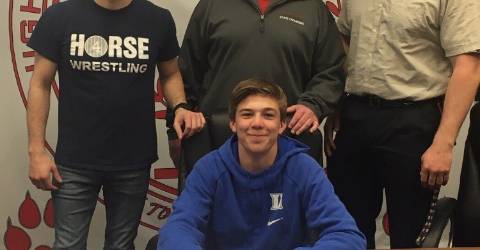 Wantage. High Point's LaRue to wrestle at Duke