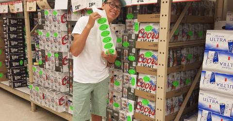 'Sticker Shock' warns against underage drinking