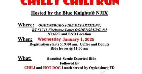 Dale’s Chilly Chili Run is Wednesday