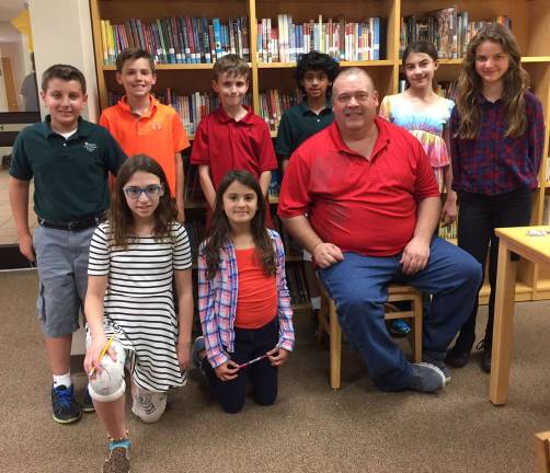Author pays visit to Hilltop school