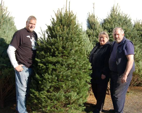 Legion post selling Christmas trees