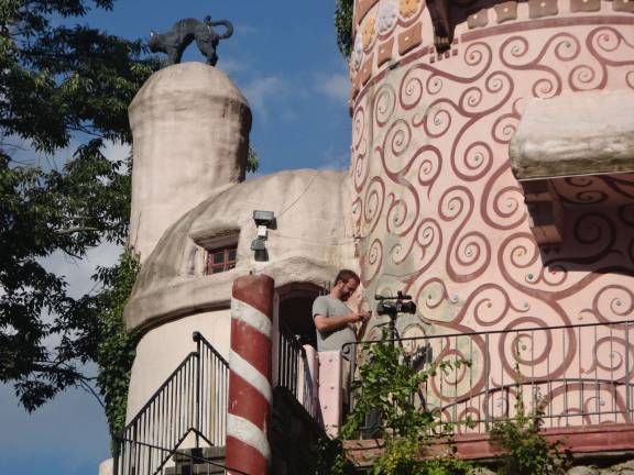 Documentary filmed at Gingerbread Castle