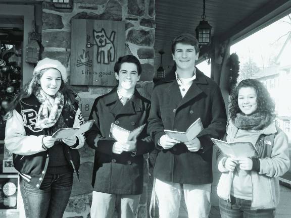 Chocolate Goat hosts Pope John carolers