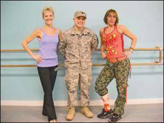 Nonstop Zumba benefits the military Nonstop Zumba benefits the military