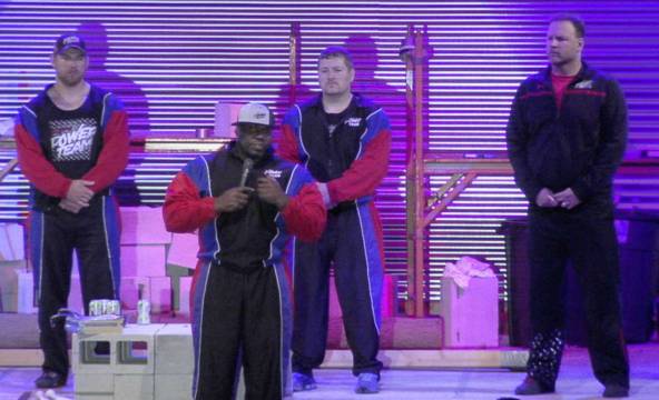 Power team brings inspirational message