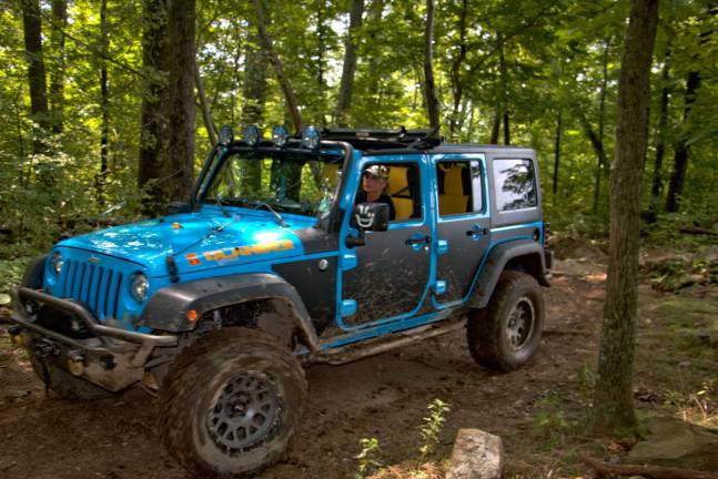 Wheelers for the Wounded trail ride