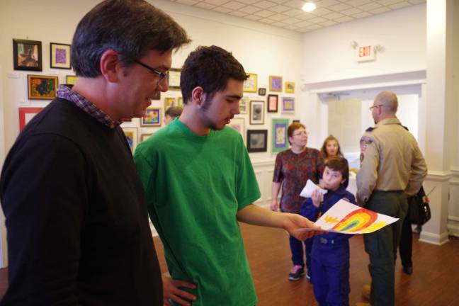 Students work on display at Skylands Gallery & Studio