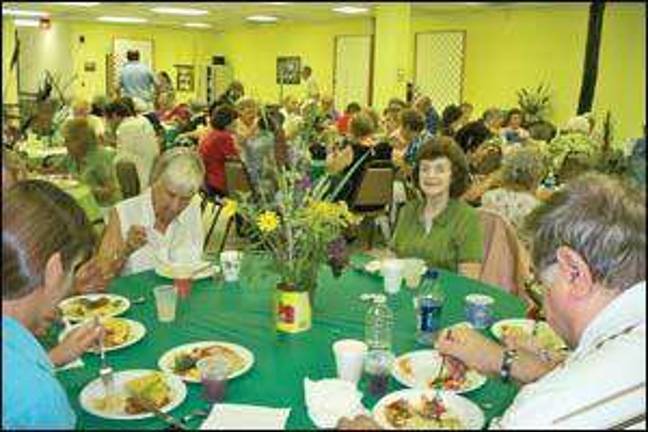 Local farms and residents helped make luncheon a success